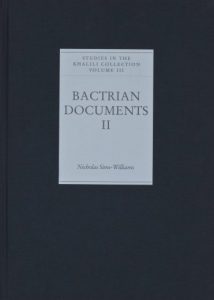 Khalili Publications - Bactrian Documents from Northern Afghanistan ...